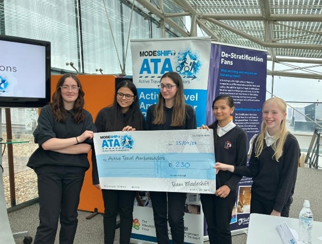 Modeshift's Active Travel Ambassador Team celebrate Campaign Junction ...